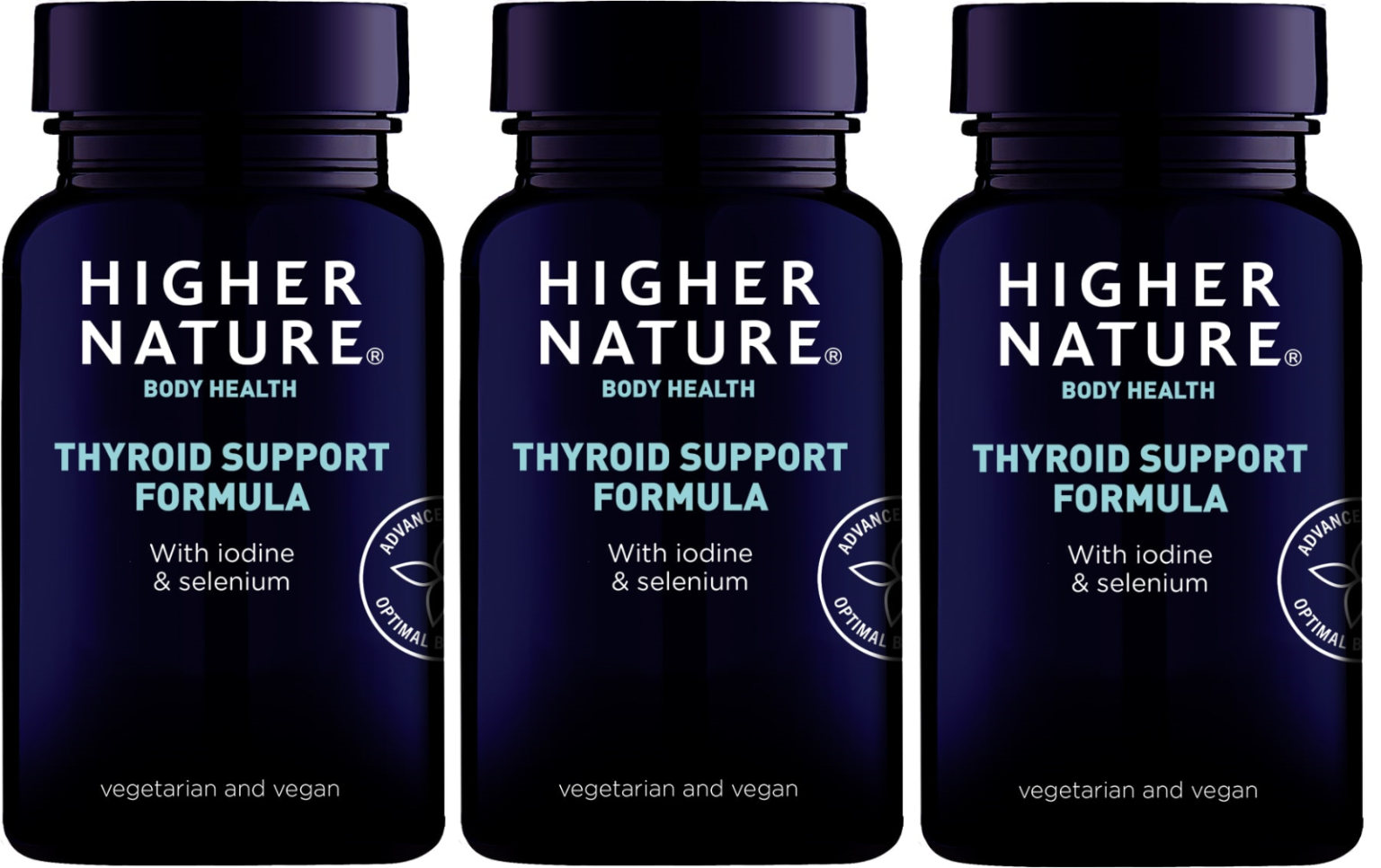 Higher Nature: Thyroid Support Formula - 3 Pack Shopping Offer - Good ...